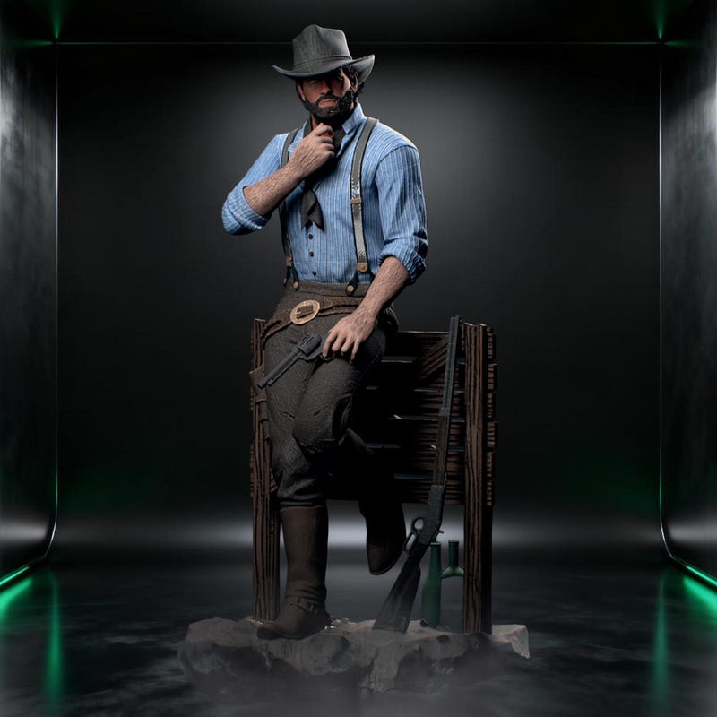 Arthur Morgan Figure - Etsy