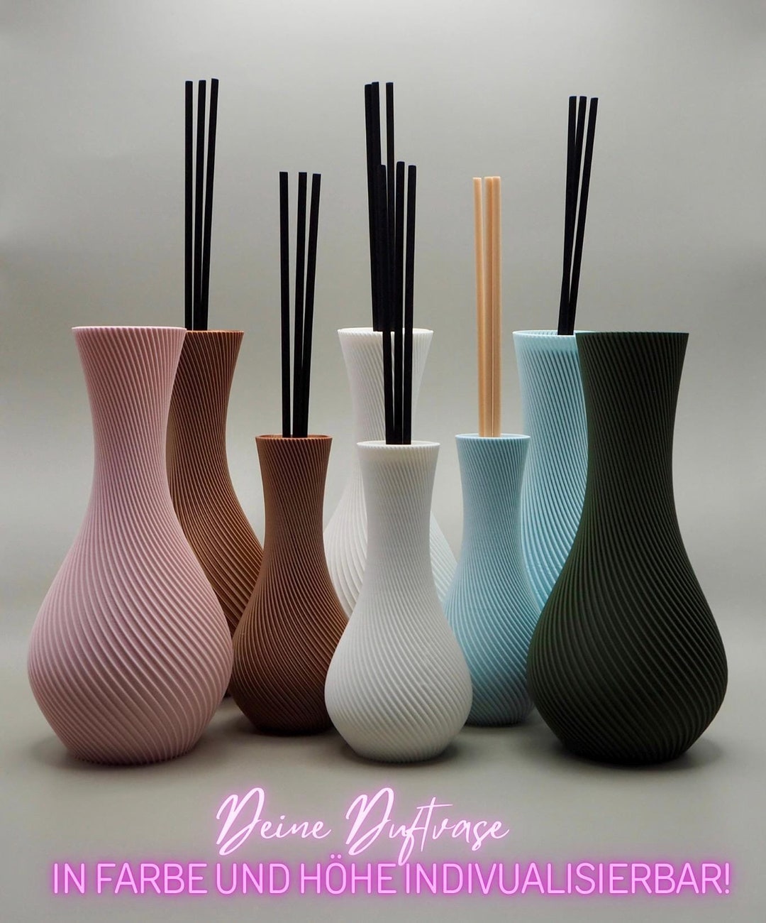 Diffuser für Raumduft im minimalistischen Design – Duftvase mit ...