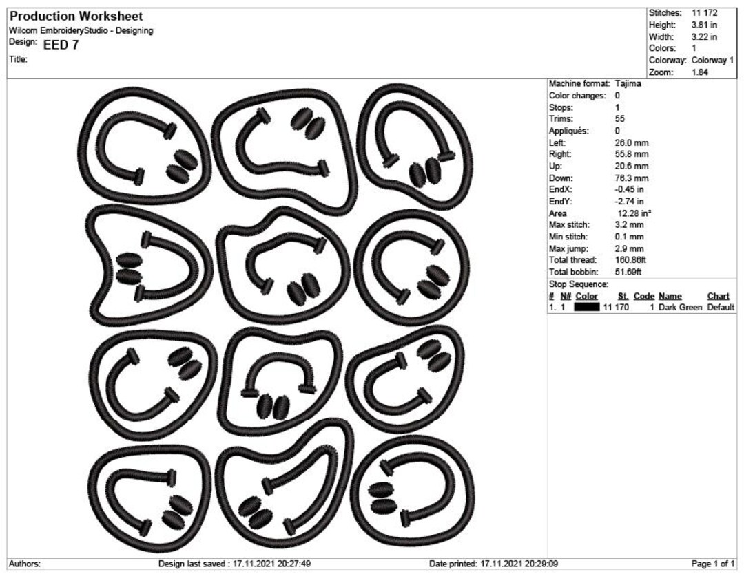 Emoji Faces Embroidery Design | Fun Machine Embroidery Pattern ...