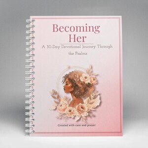 Becoming Her-printable Christian Devotional Journal for Women-30-day ...