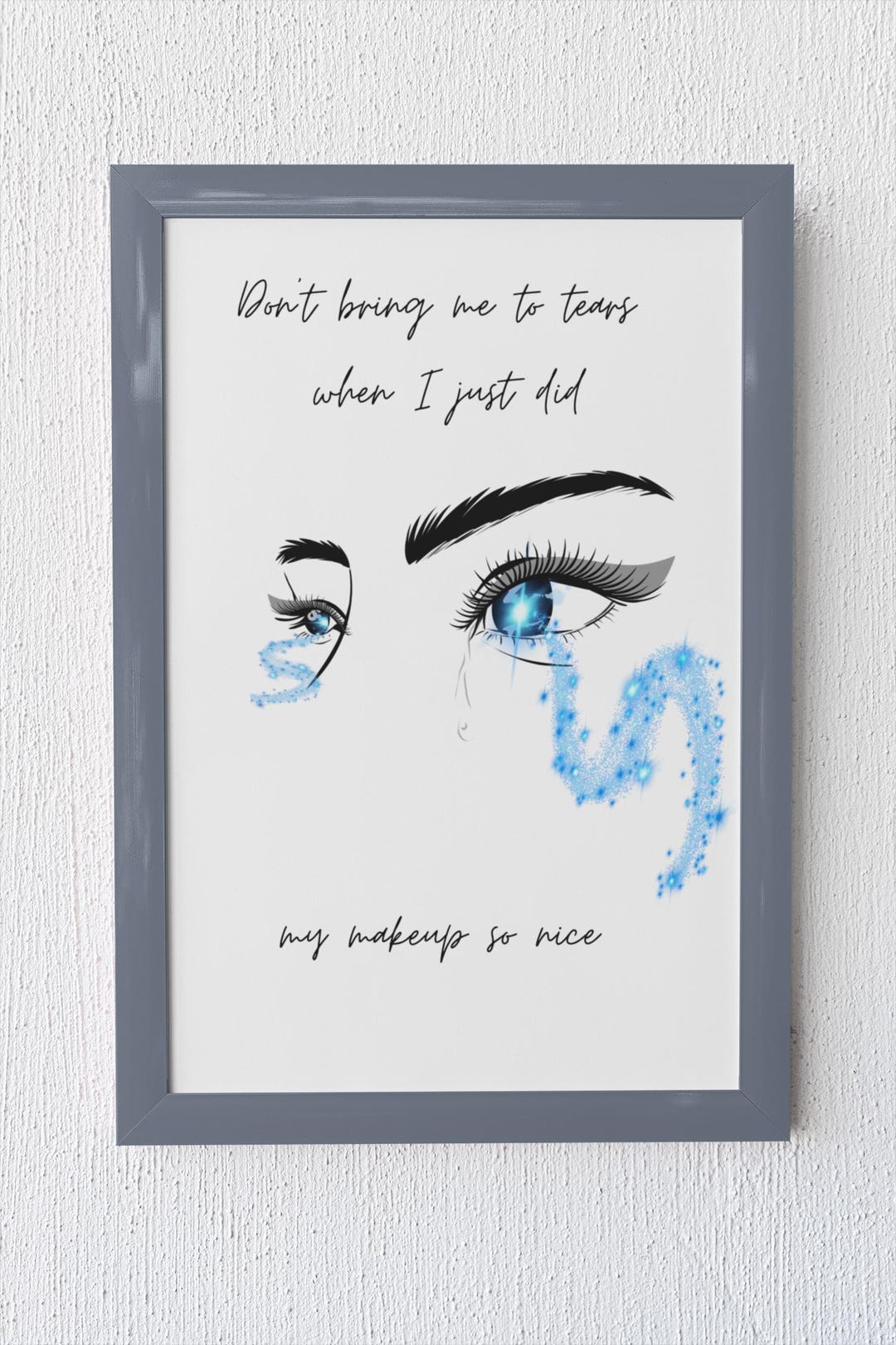 Please Please Please Inspired Digital Print Sabrina Carpenter Dont ...