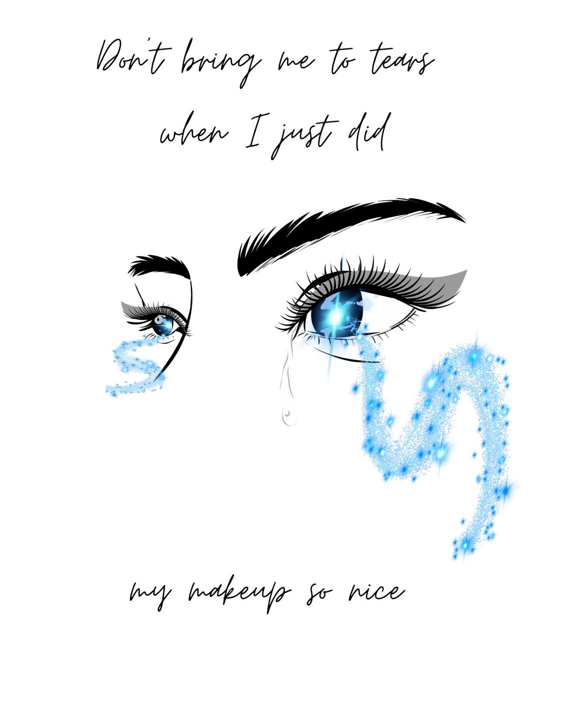 Please Please Please Inspired Digital Print Sabrina Carpenter Dont ...