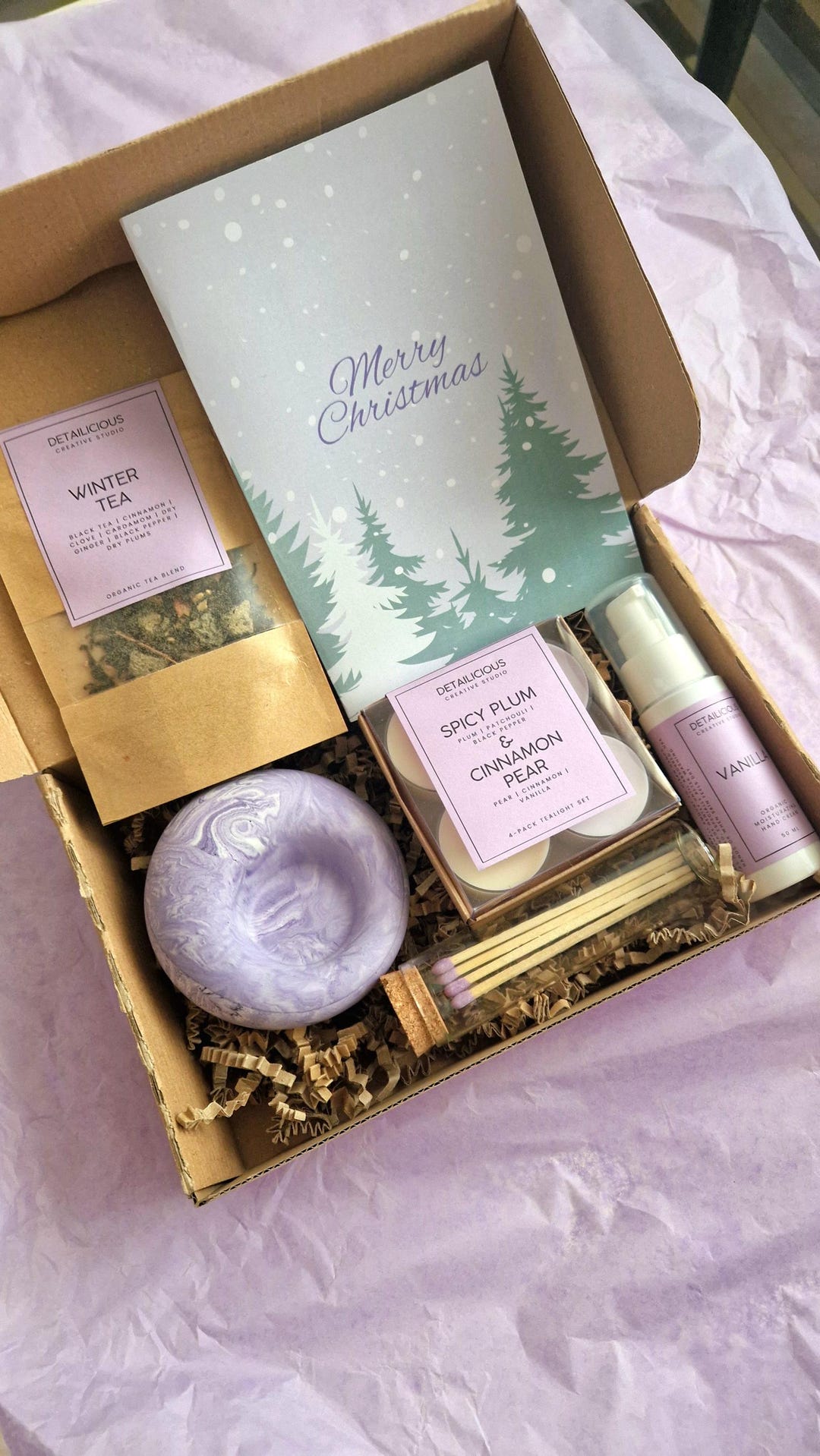 Merry Christmas Gift Box Christmas Gift Box Winter Warmth Gift Box ...