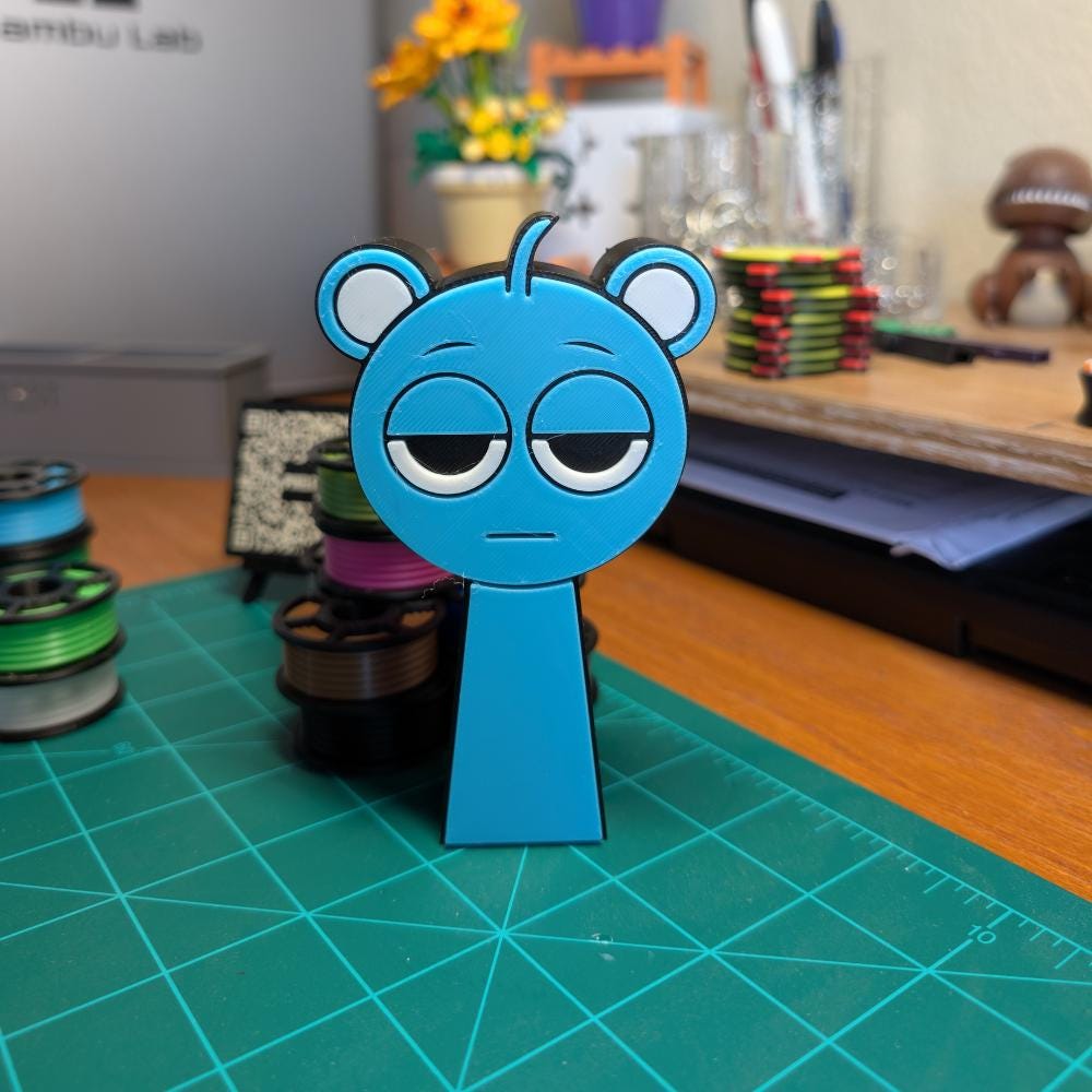 Sprunki 3d-printed Collectible Figure – Fun & Unique Character Art - Etsy