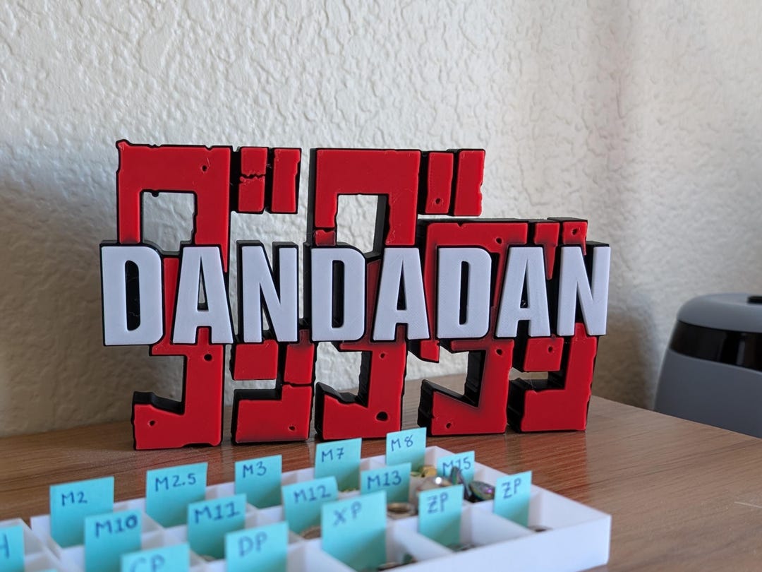 Dandadan 3D Printed Anime Plaque, Stylish Fan Art Decor, Anime Gift ...