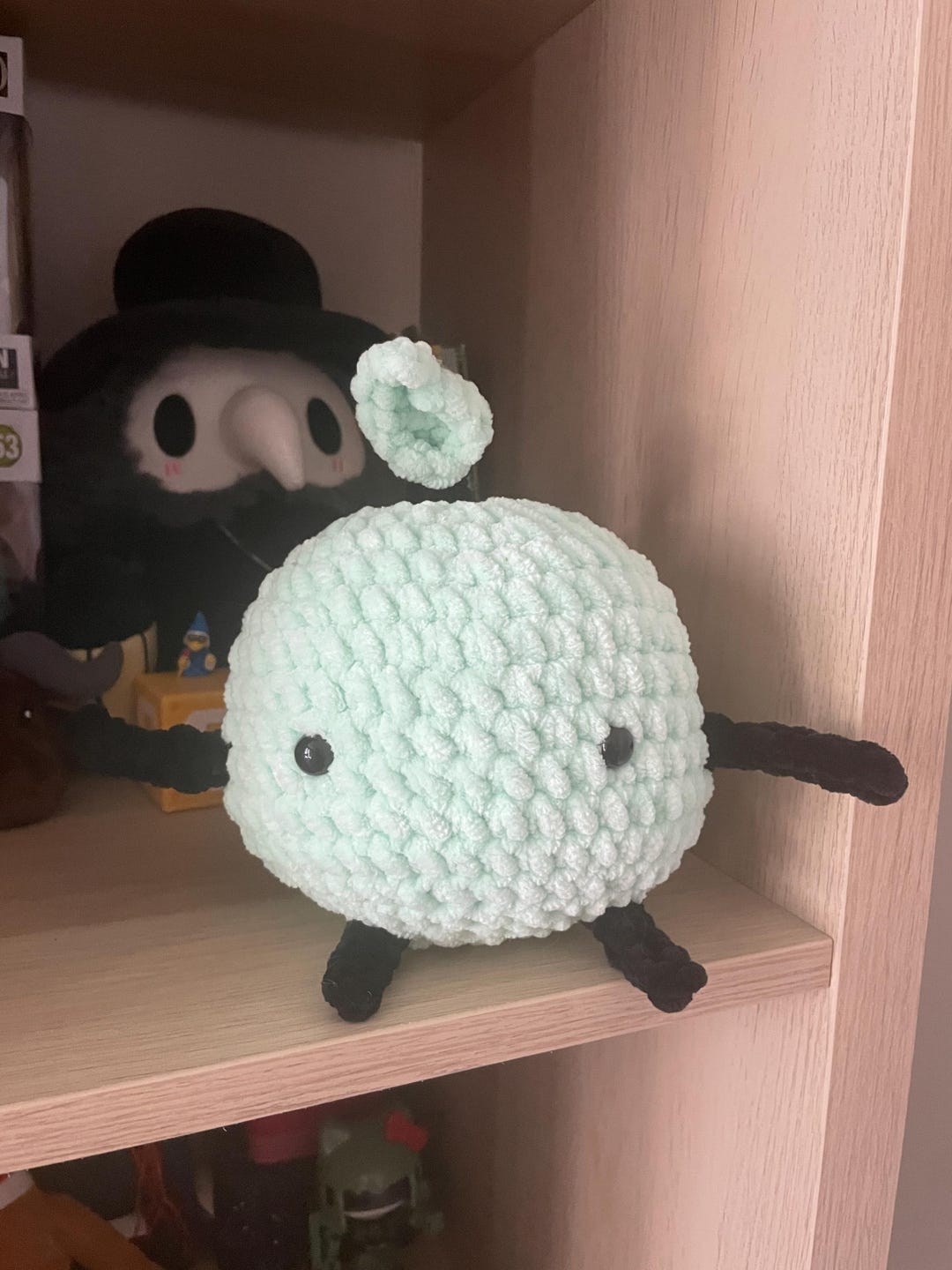 Stardew Valley Crochet Green Junimo - Etsy