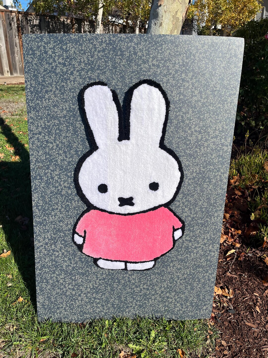 Tufting, Miffy, Rugs, Soft, Customize, Cute, Yarn, Gift, - Etsy