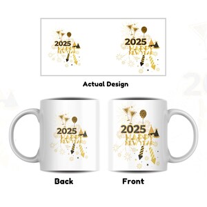 2025 NEW YEAR MUG Template - Etsy