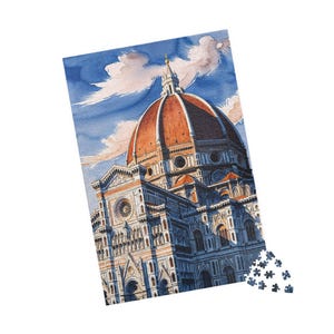 Cathedral of Santa Maria Del Fiore Florence - Adult Jigsaw Puzzle - Etsy