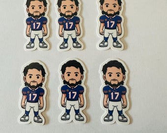 Josh Allen Sticker, Buffalo Bills, Buffalo Bills Stickers, Bills ...