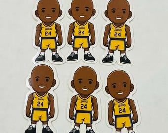 NBA Basketball Star Kobe Bryant Vinyl Stickers| Kobe Bryant | Stickers ...