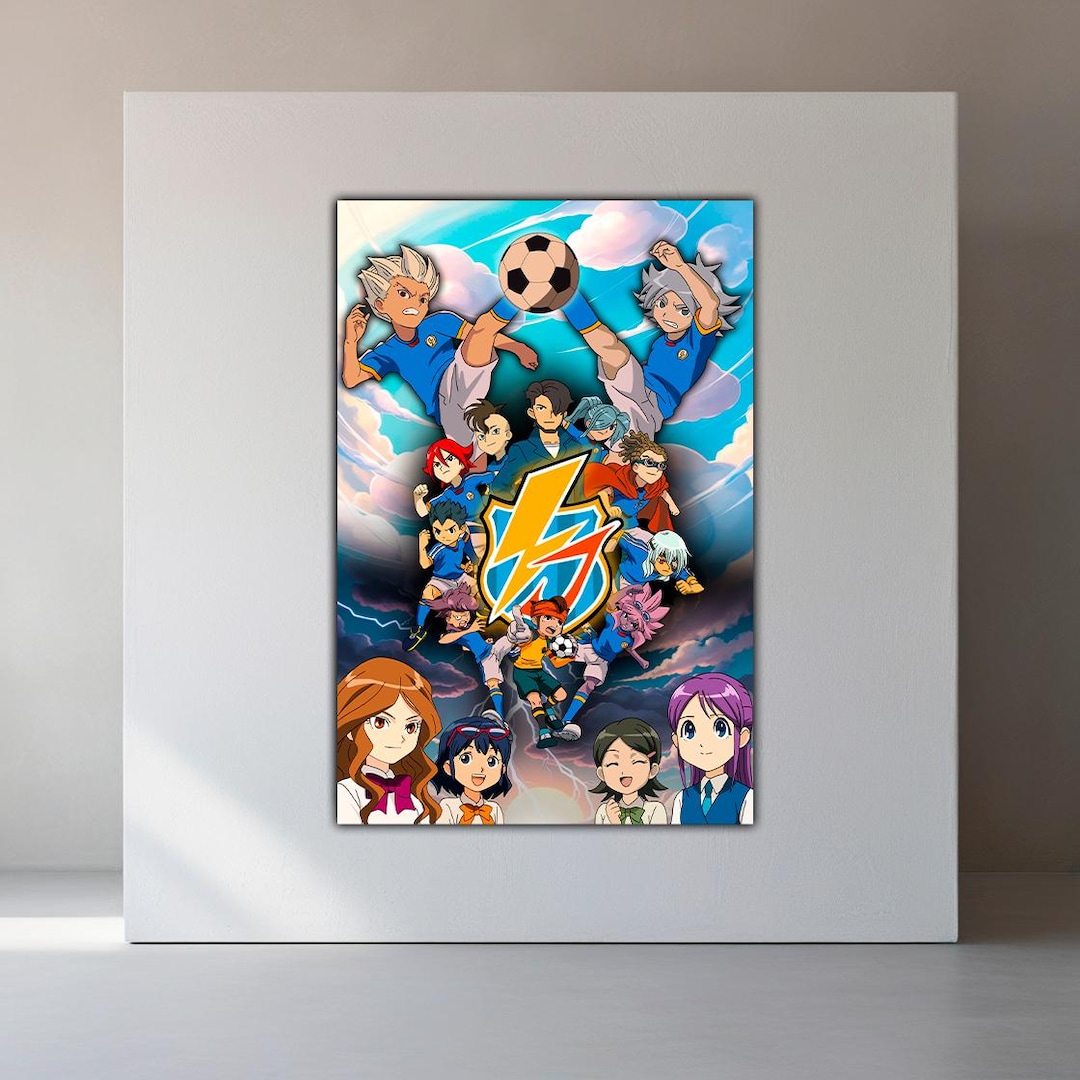 Premium Semi-gloss Paper Poster Inazuma Eleven Japan World - Etsy