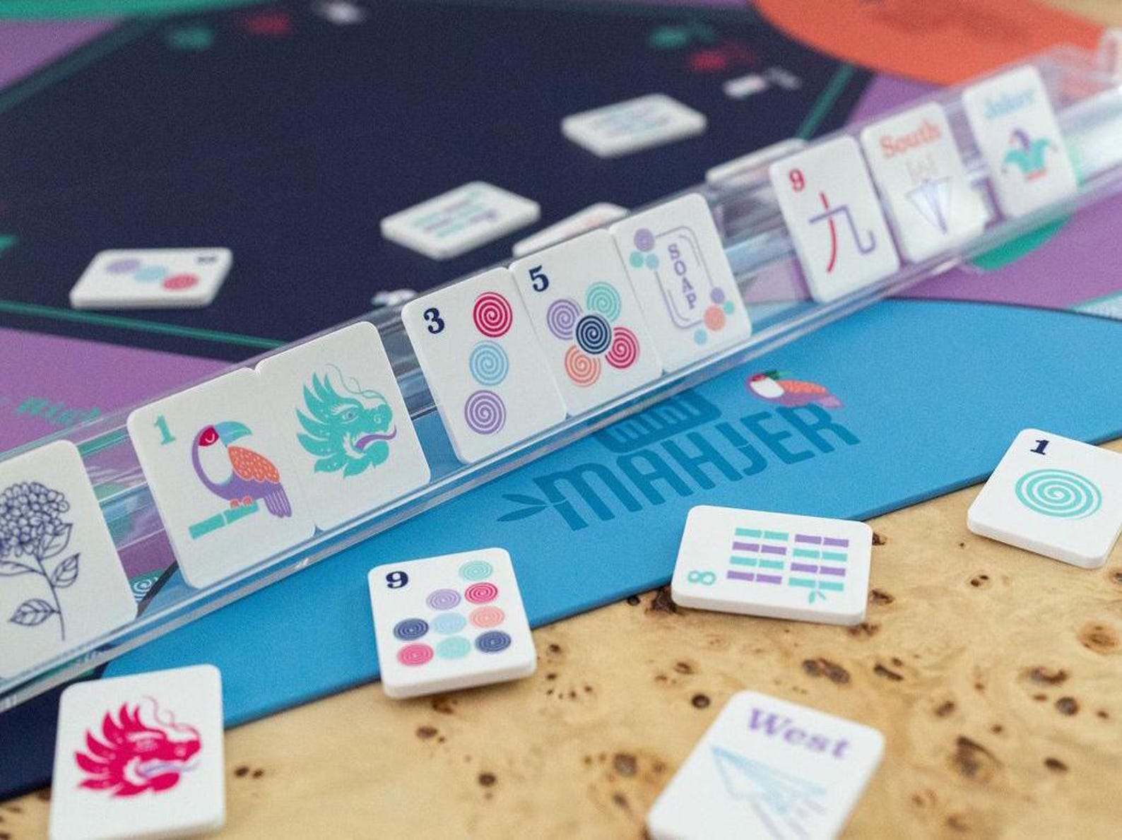 Mini Mahjer, Mahjong Made Easy for Kids and Beginners to Mahjong - Etsy