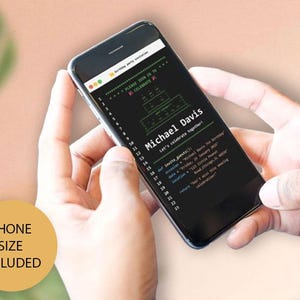 Editable Computer Birthday Invitation, Computer Tech Coding Programming ...