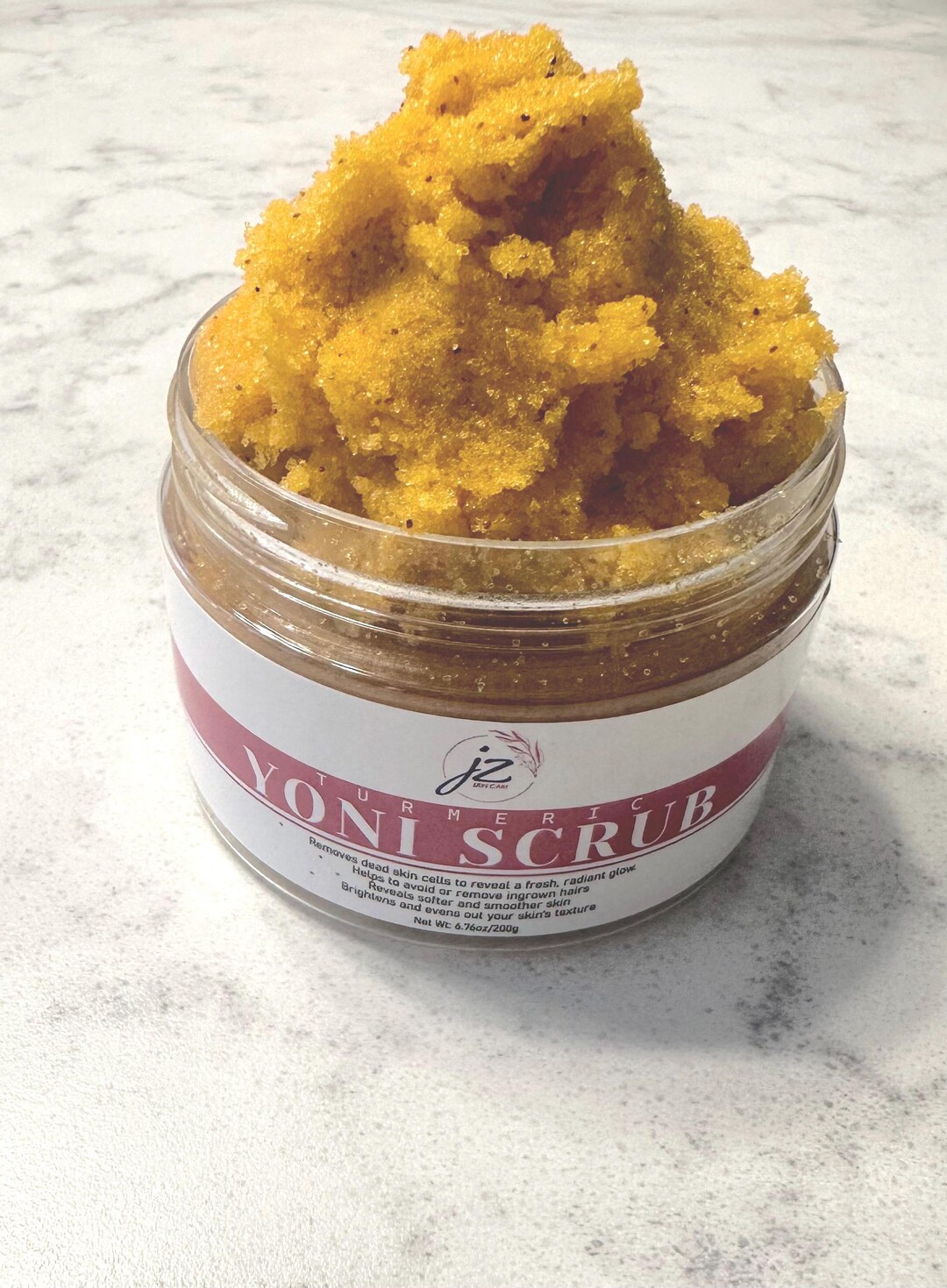 TURMERIC YONI SCRUB | Prevents Ingrown Hairs | Exfoliating Yoni Scrub ...