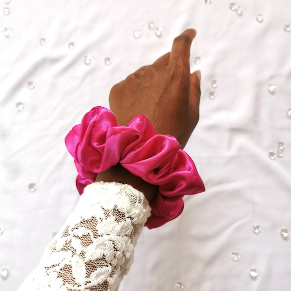 Hot Pink Ponytail - Etsy