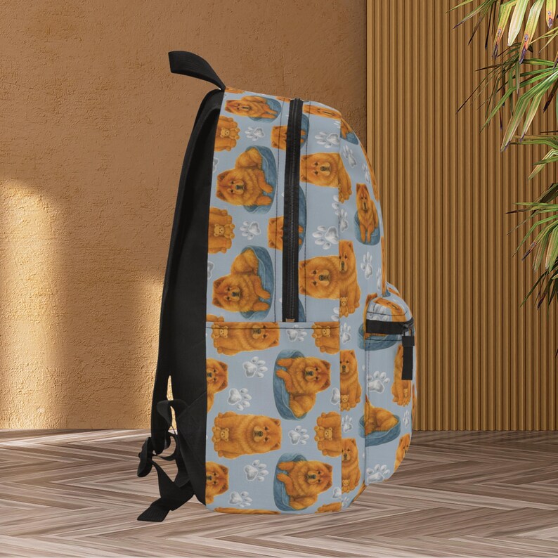 Chow Chow Backpack, Back to School Songshi Quan Bag, Puffy Lion Dog ...