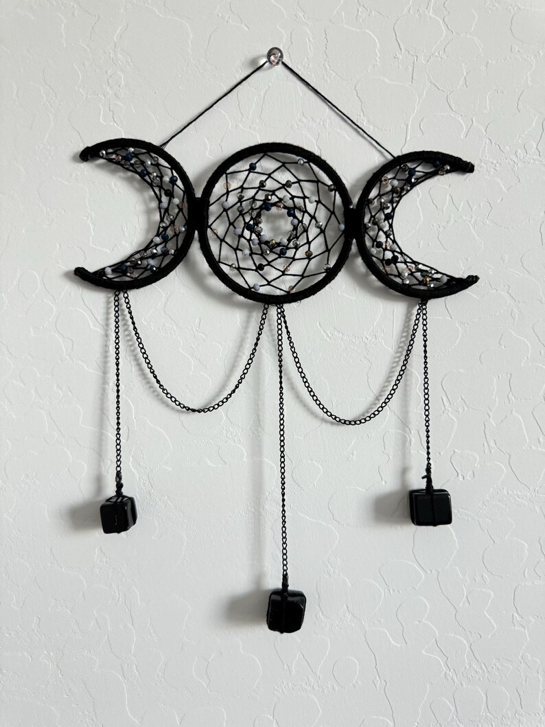 Triple Moon Dream Catcher - Etsy