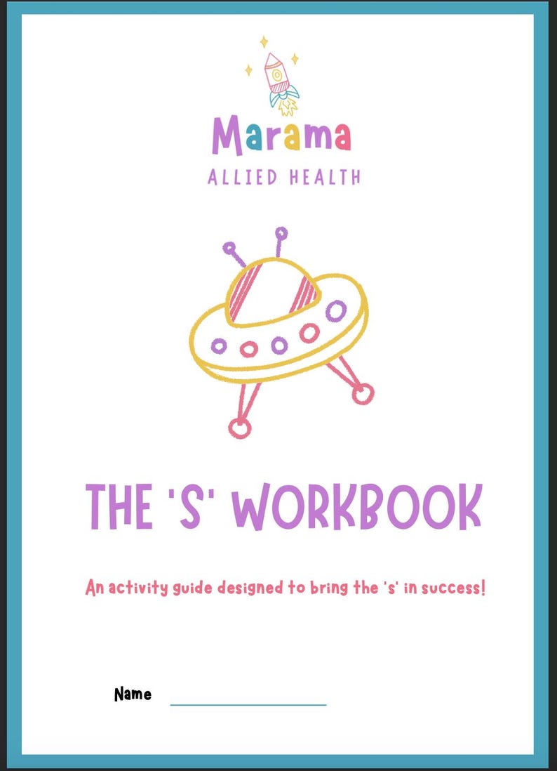 The S Workbook - Etsy