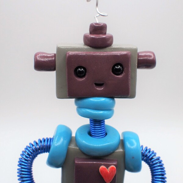 Robot Sculpture - Etsy
