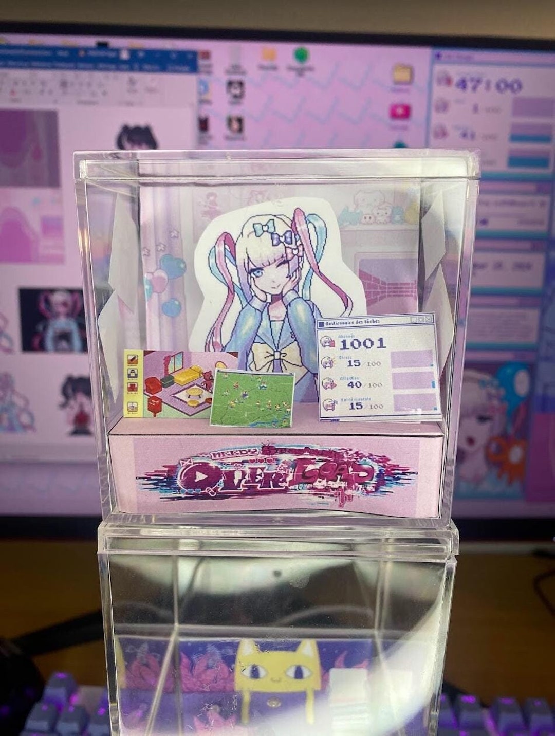 Needy Streamer Overload Box - PDF - 8,5x8,5x8,5 - Etsy