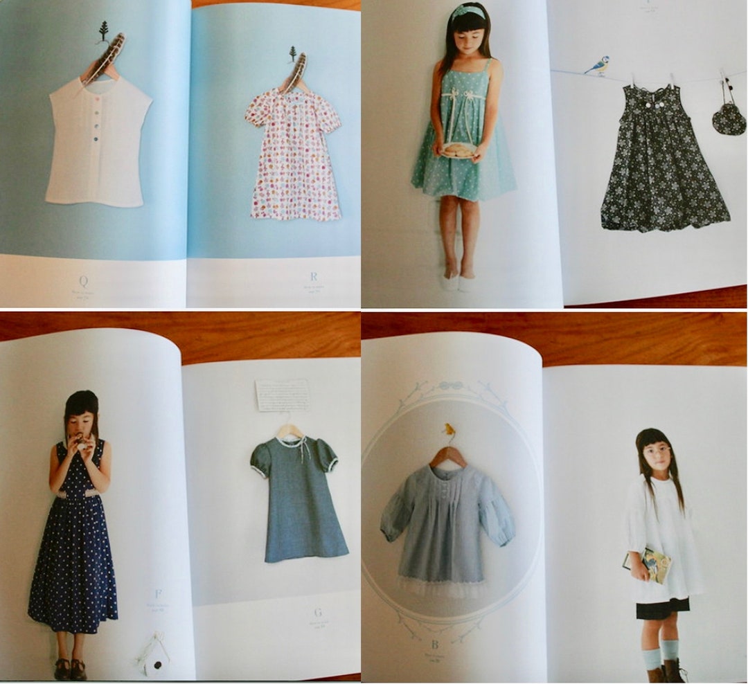 Japanese Sewing Pattern Book GIRLS STYLE BOOK Out of Print Akiko Mano ...