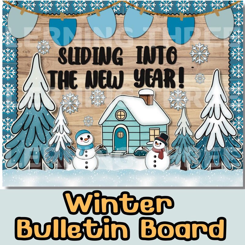 Winter Bulletin Board Ideas for Church - Etsy
