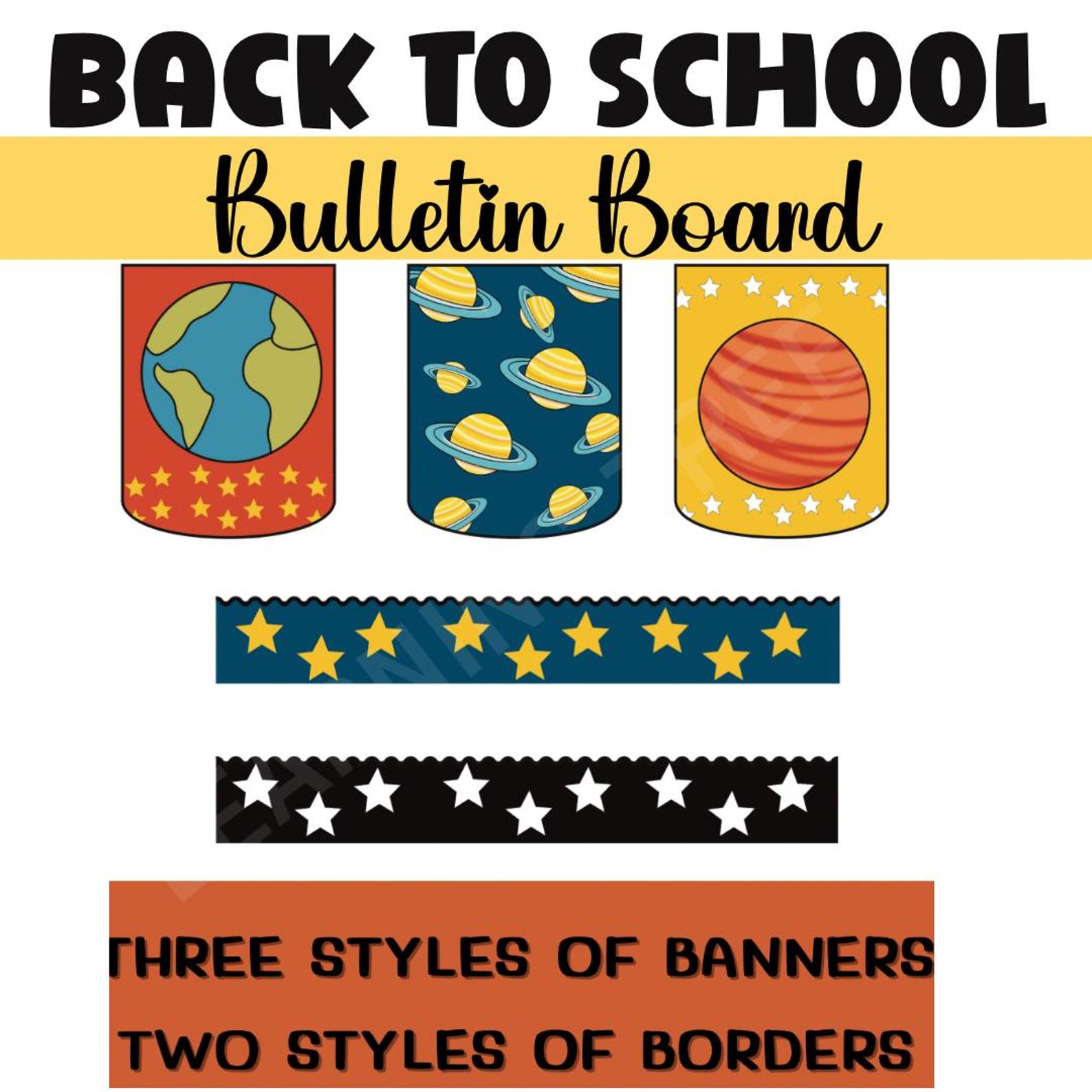 Blasting Into Preschool Bulletin Board | Back to School Space Theme ...