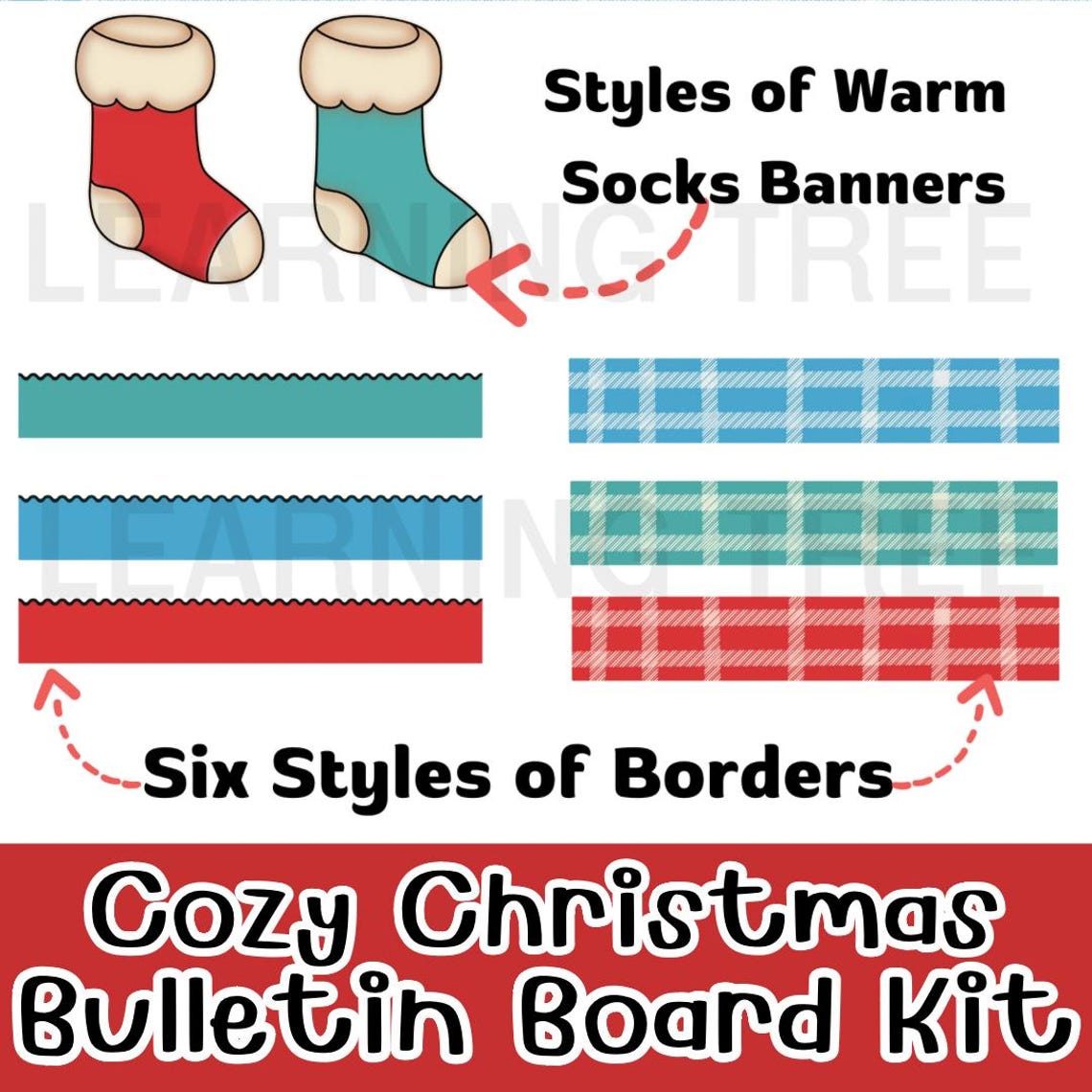 Warm Wishes Bulletin Board,christmas Fireplace Classroom Decor. - Etsy