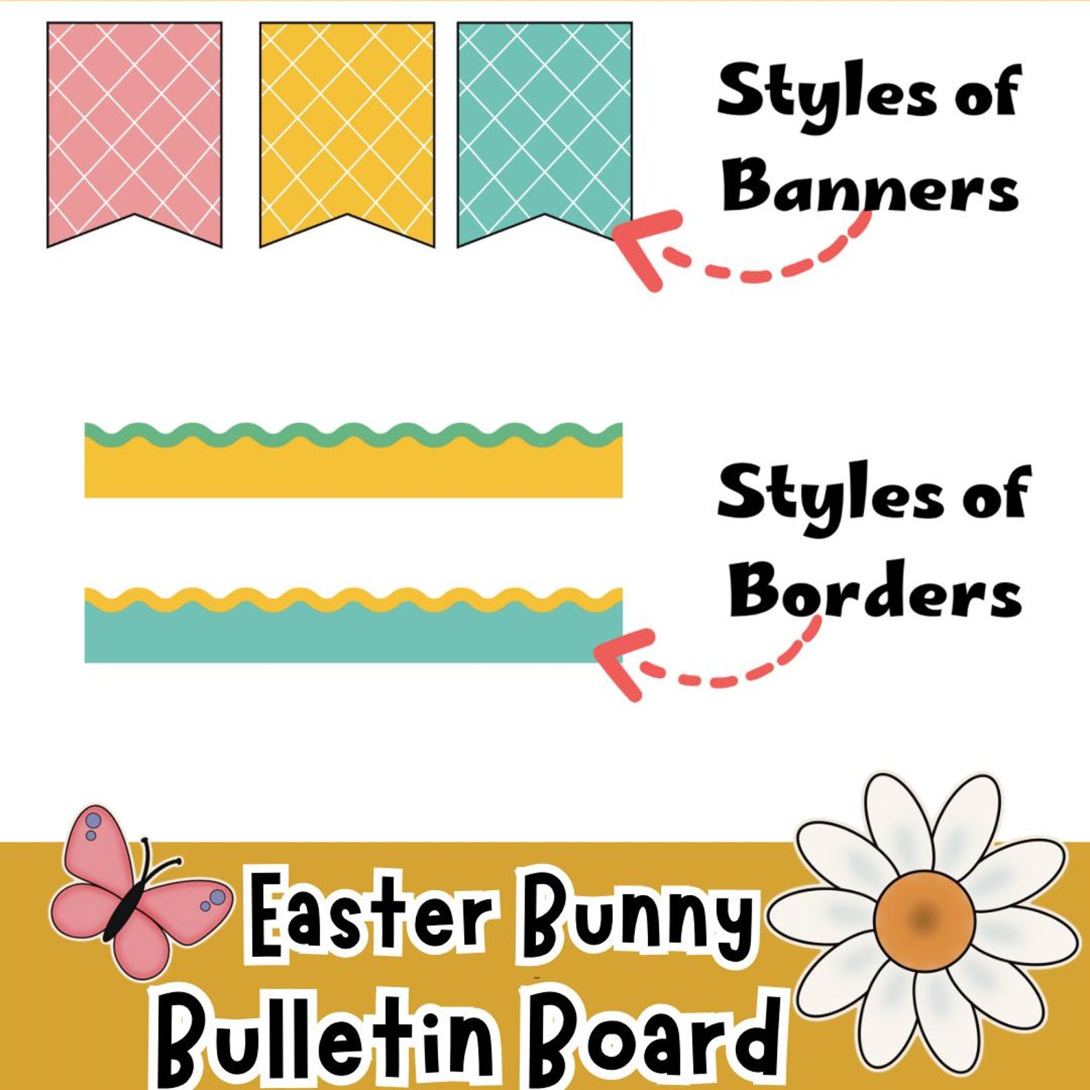 Spring Reading Bulletin Board,easter Classroom Decorations,hop Into ...