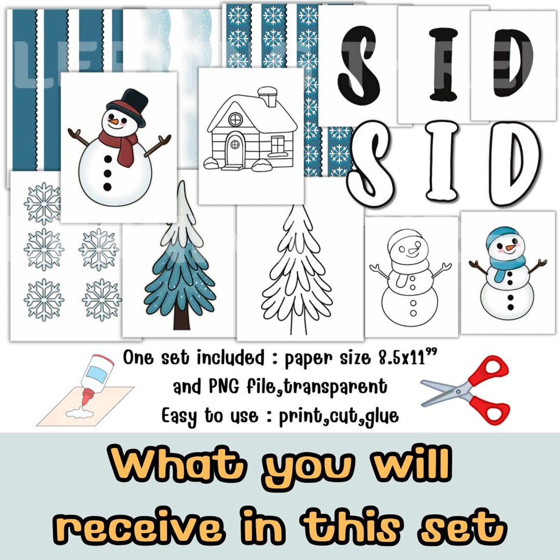 Winter Wonderland Bulletin Board, New Year Classroom Decoration. - Etsy