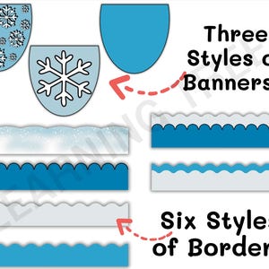 Winter Bulletin Board Printable,snowman Classroom Decor,christmas and ...