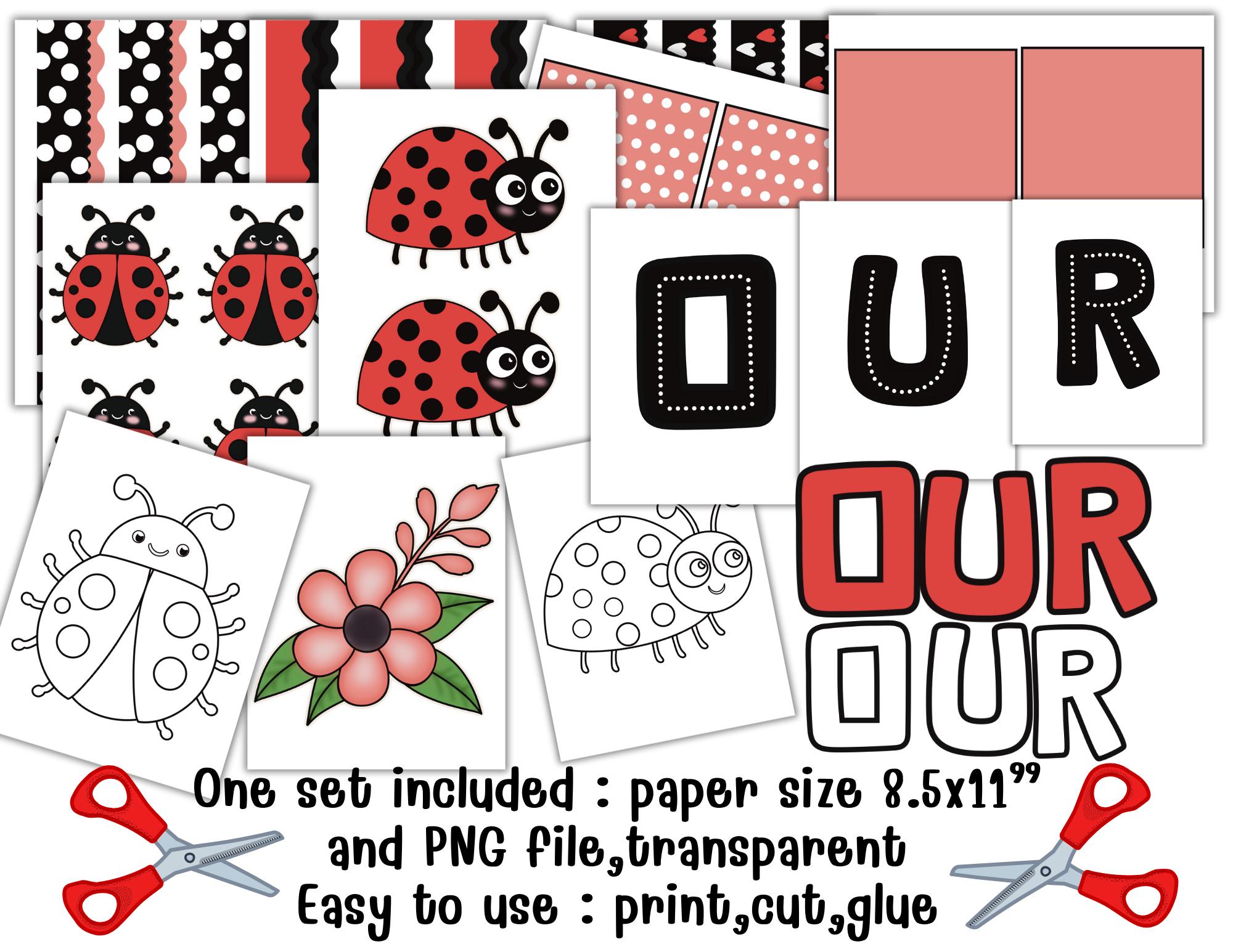 Valentine’s Day Bulletin Board Ideas,love Bug Theme Classroom Decor for ...