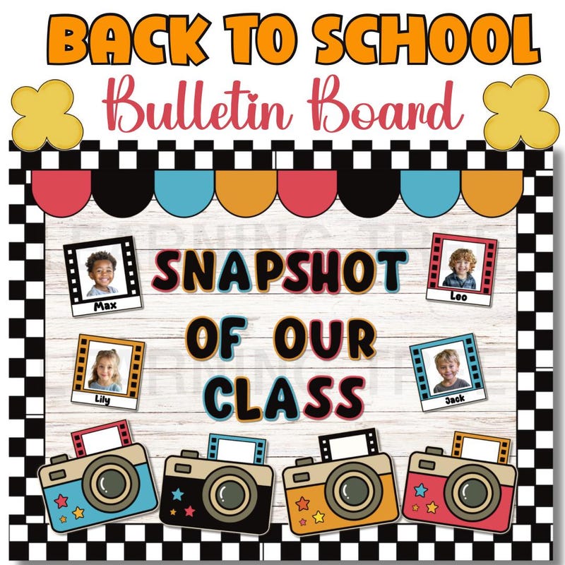 Photo Bulletin Board - Etsy