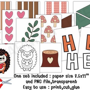 Hedgehog Bulletin Board,valentine’s Day Classroom Decor, Love and ...