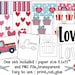 Valentine’s Day Bulletin Board,valentine Truck and Hearts,love Themed ...