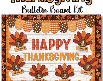 Fall Bulletin Board Precut Kit | Precut Autumn Classroom Door Decor Set ...
