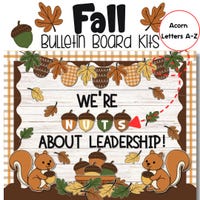 Fall Forest Animals Bulletin Board Kit (digital Download) - Etsy Canada