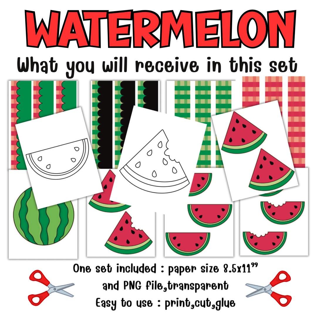One in a Melon Bulletin Board | Watermelon Theme Classroom Decor | End ...