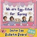 Easter Egg Theme Bulletin Board Spring Classroom Decoration,pastel ...