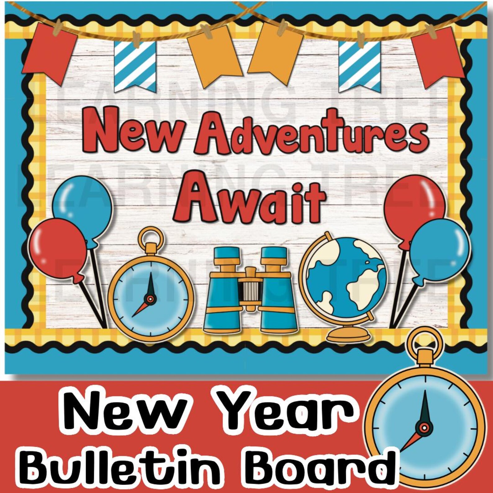 New Year Bulletin Board,back to School New Year Display,classroom ...