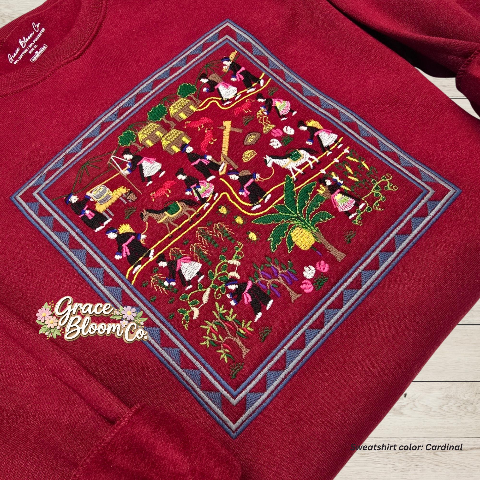Hmong Story Cloth, Embroidered, Heritage Keepsake - Etsy
