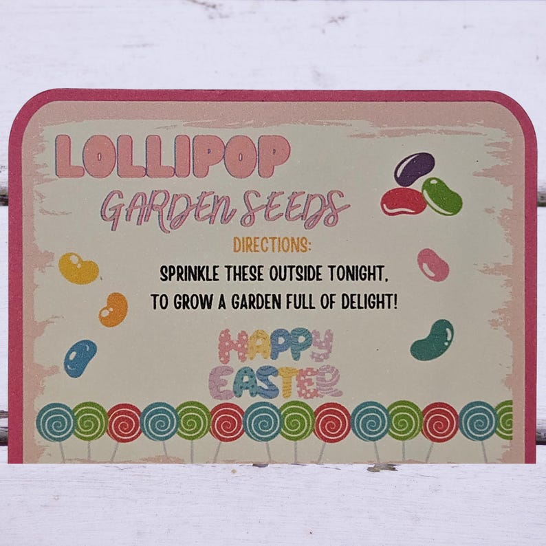 Lollipop Garden Seeds | Easter Kids Activity | Magic Jelly Beans | Fun ...