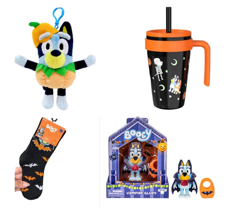 Disney Bluey Booey Halloween Boo Box | Candy-filled Tumbler, Plush ...