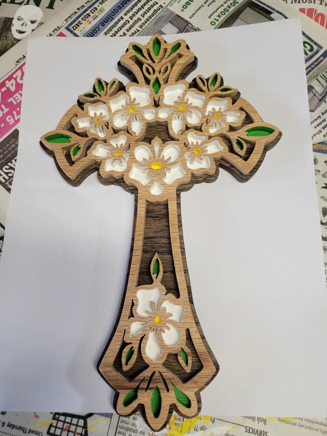 Cross, Craft,scroll Saw Art, - Etsy