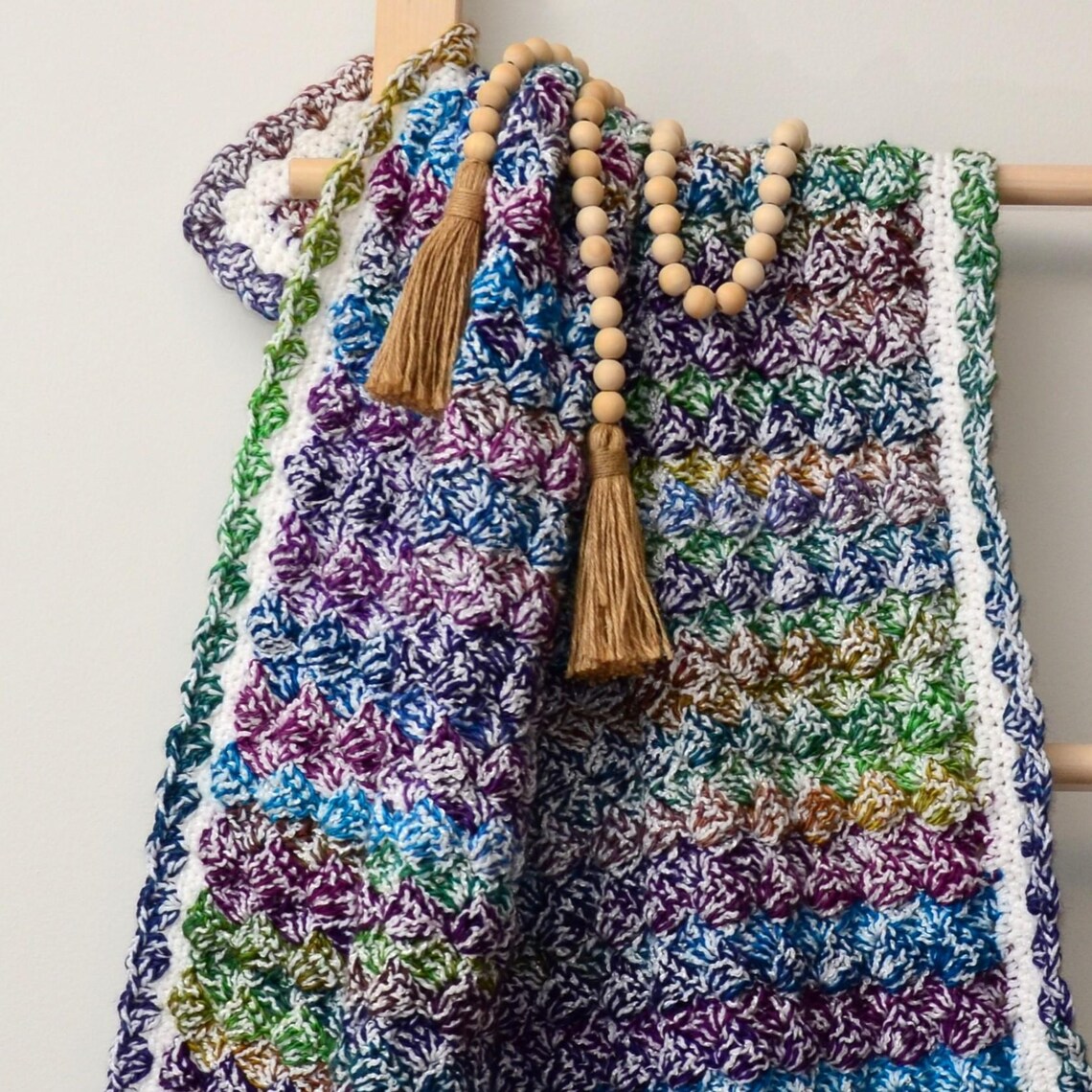 Chunky Crochet Blanket Pattern - Beginner Friendly Crochet Baby Blanket ...