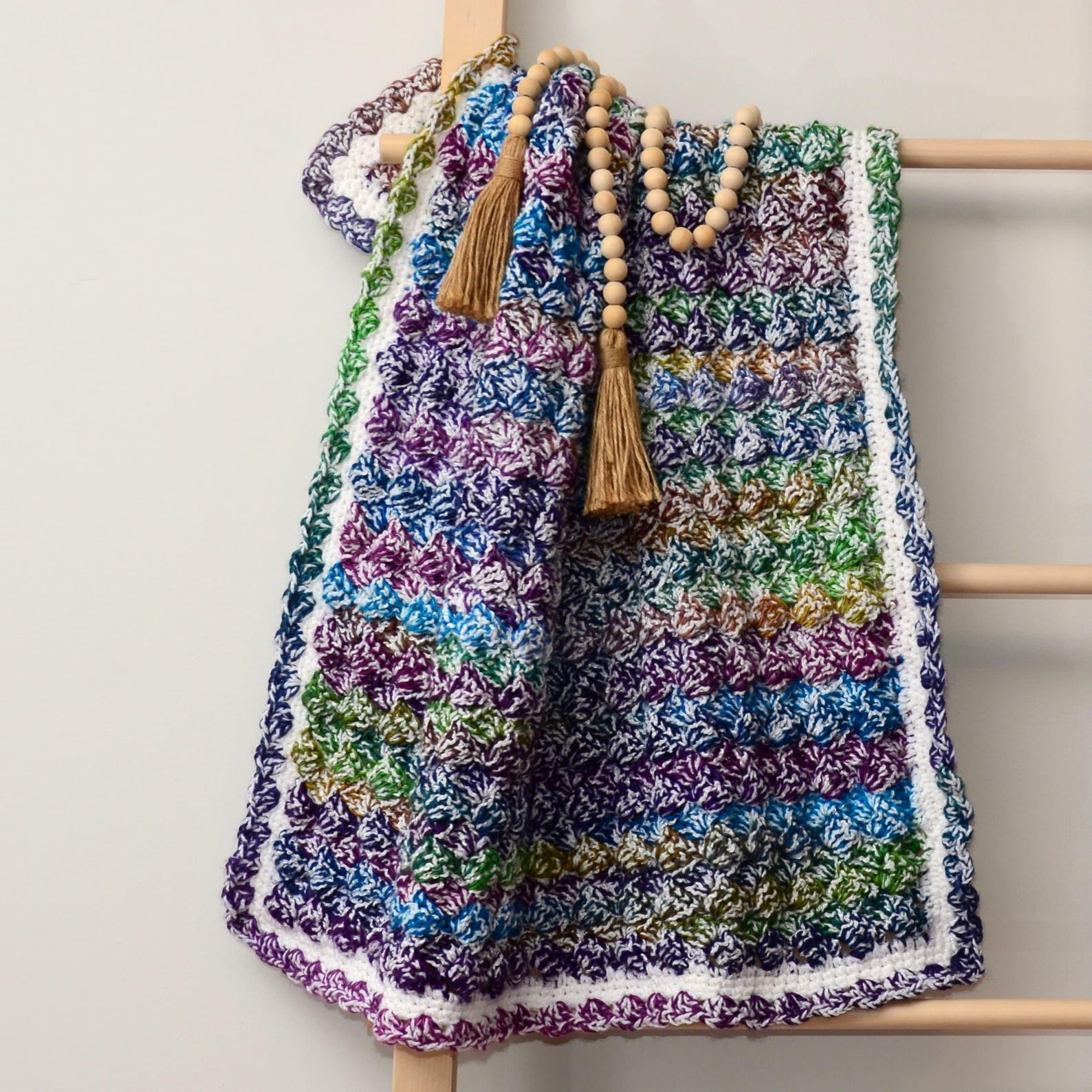 Chunky Crochet Blanket Pattern - Beginner Friendly Crochet Baby Blanket ...