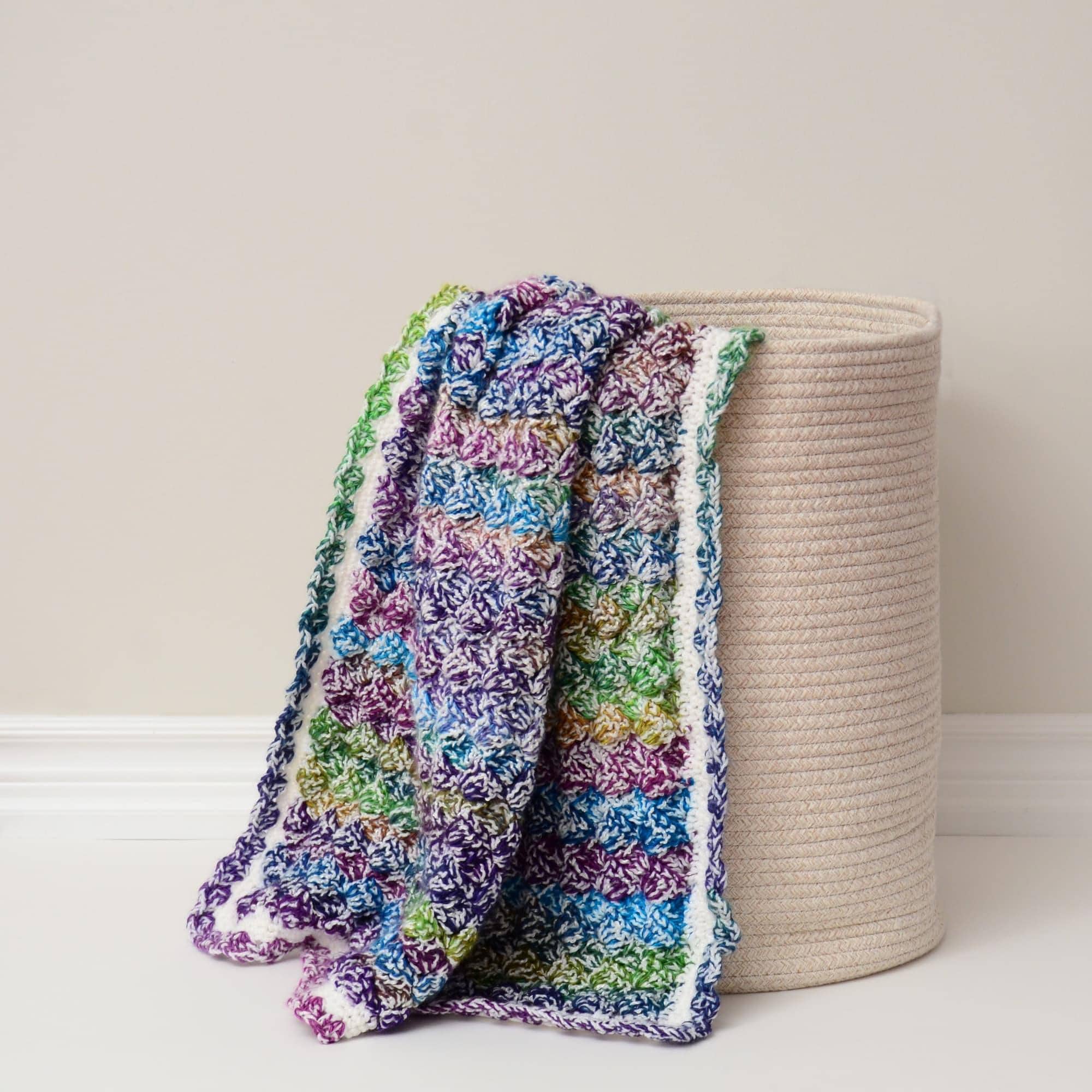 Chunky Crochet Blanket Pattern - Beginner Friendly Crochet Baby Blanket ...