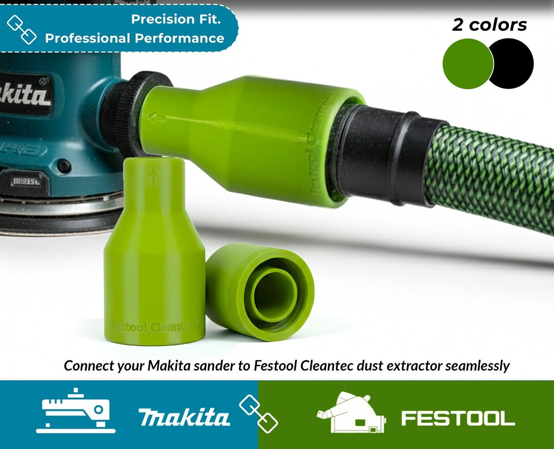 Dust Extractor Adaptor Including Festool-makita 3 Way Compatibility - Etsy