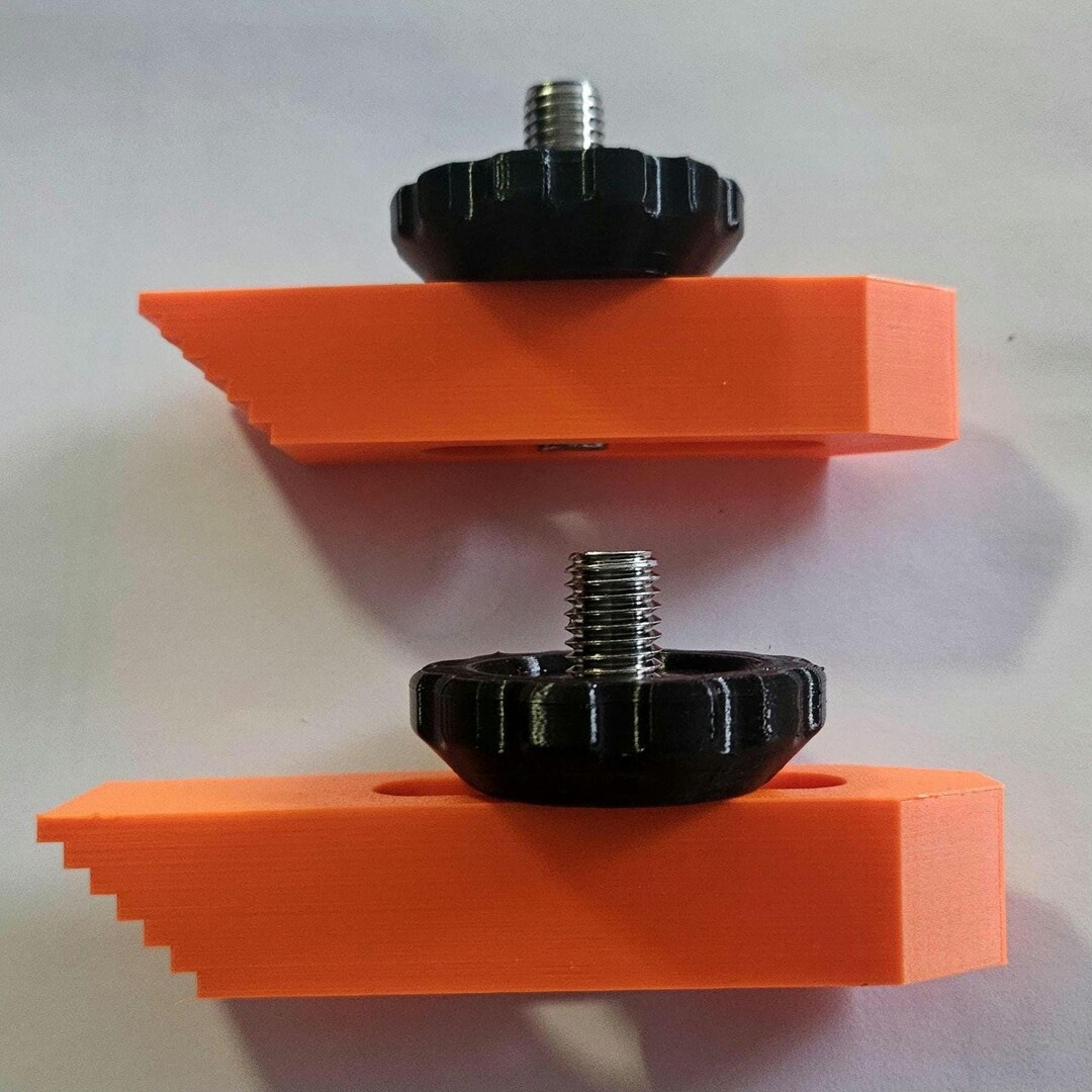 CNC Standoff Clamps Low Profile, 3D Printed CNC Down Side Pressure ...
